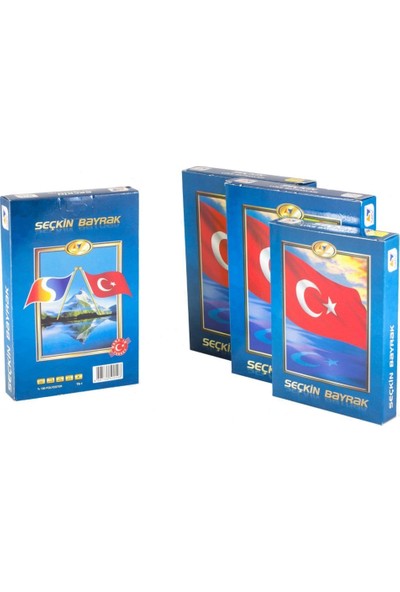 Şeçkin Türk Bayrağı 120 x 180 cm Şeçkin Türk Bayrağı 120 x 180 cm