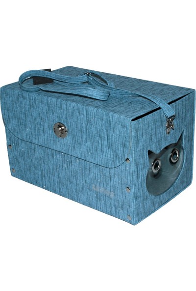 Lepus Style Bag Kedi Taşıma Çantası Mavi