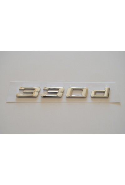 Bmw 330D E46 Arka Bagaj Yazısı Bmw 330D E46 Arka Bagaj Yazısı
