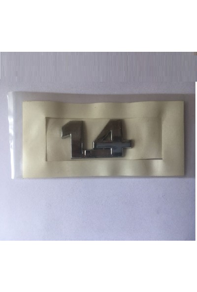 Volkswagen 1.4 Arka Bagaj Yazısı