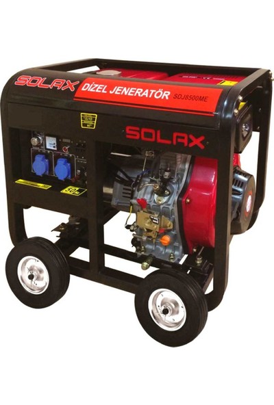 Solax 8500 Me Monofaze Di̇Zel Jeneratör 7.5 Kw Solax 8500 Me Monofaze Di̇Zel Jeneratör 7.5 Kw