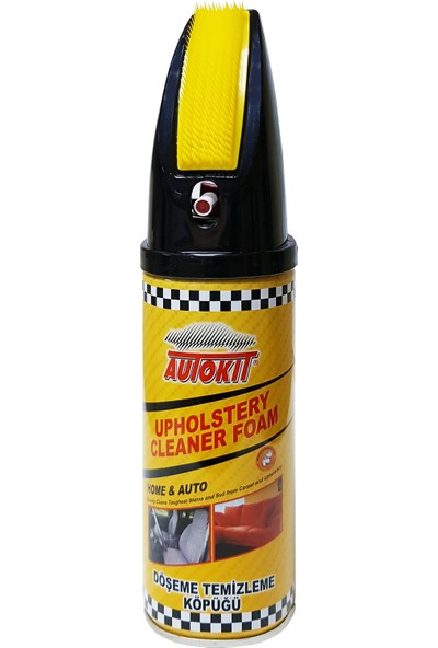 Autokit Döşeme Temizleme Köpüğü Fırçalı 400 ml
