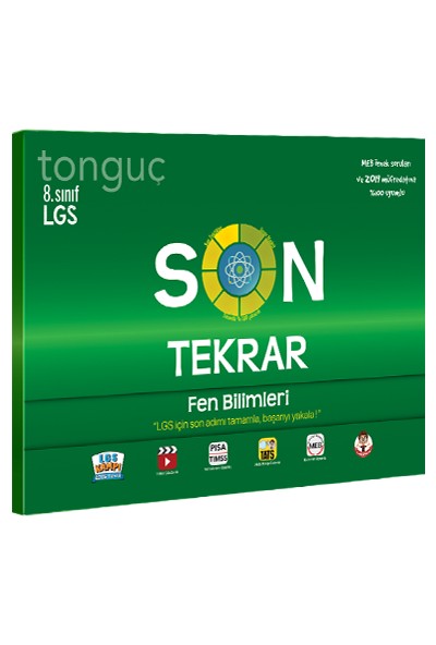Tonguç Akademi LGS Son Tekrar Fen Bilimleri