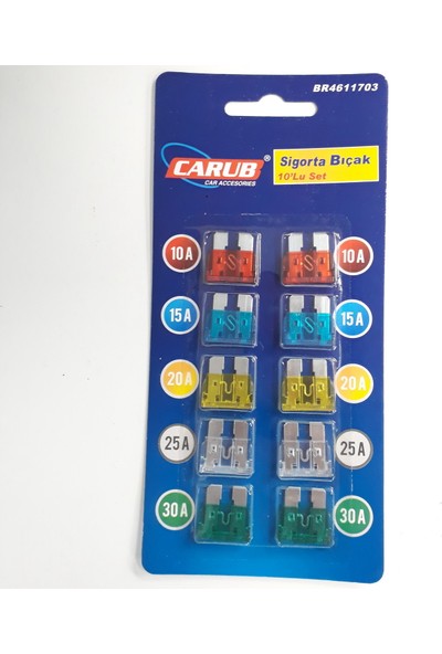 Dreamcar Geçme Fişli Sigorta 10'lu 10'LU 05060