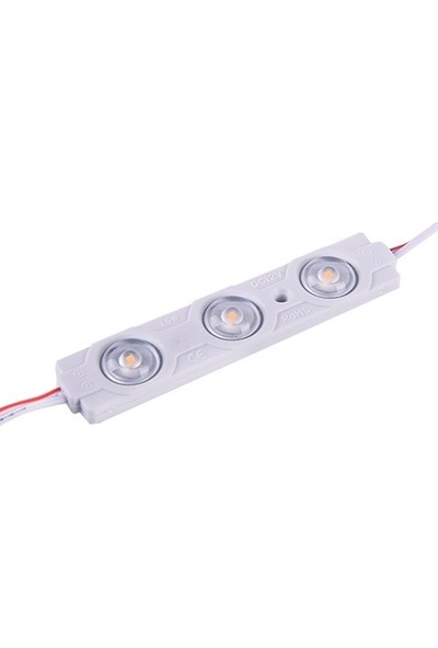 Kıraç Beyaz Üç Çipli Mercekli Modül LED 2835 1,5W (5 Adet) Kıraç Beyaz Üç Çipli Mercekli Modül LED 2835 1,5W (5 Adet)