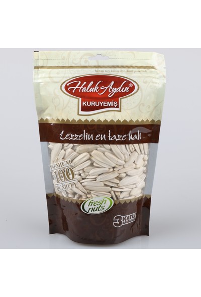Haluk Aydın Kuruyemiş Beyaz Ay Çekirdeği Tuzlu 500 gr Haluk Aydın Kuruyemiş Beyaz Ay Çekirdeği Tuzlu 500 gr