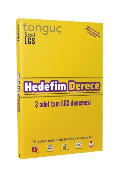 Tonguç Akademi Hedefim Derece Denemeleri Tonguç Akademi Hedefim Derece Denemeleri