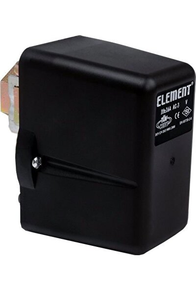 Element 3-11 Bar Basınç Şalteri Tahliyesiz Trifaze 1/4 Bağlantılı