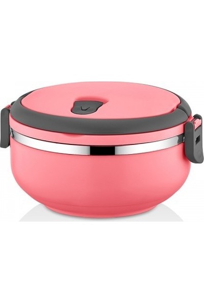 Freshbox Sefer Tası Saklama Kabı Tekli Model 0,75 lt Pembe Freshbox Sefer Tası Saklama Kabı Tekli Model 0,75 lt Pembe