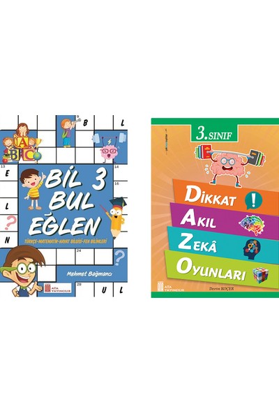 Tatil Eğlencesi 3. Sınıf (2 Kitap) - 2019 Tatil Eğlencesi 3. Sınıf (2 Kitap) - 2019