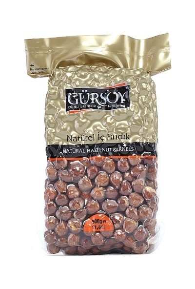 Gürsoy Natürel İç Fındık 500 gr Vakum Paket Gürsoy Natürel İç Fındık 500 gr Vakum Paket