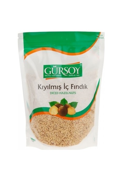 Gürsoy Kıyılmış Fındık 500 gr Doypack