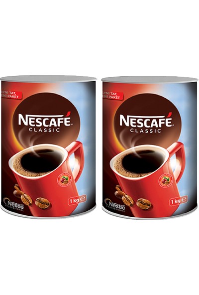 Nescafe Classic 1000 X 2 = 2000 gr Nescafe Classic 1000 X 2 = 2000 gr