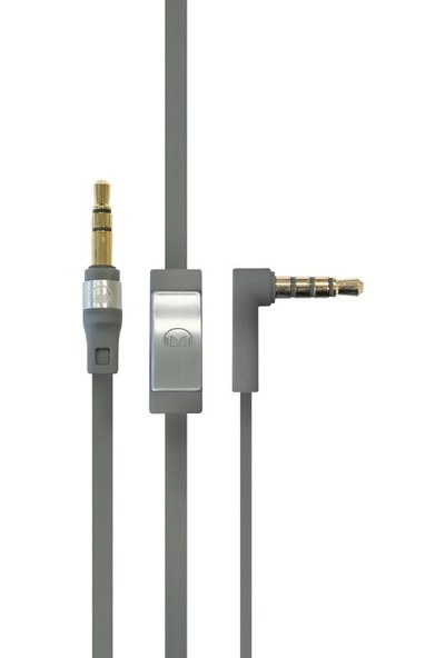 Monster Aux Ve Kulaklık Kablosu Mikrofonlu(3.5Mm Jak)-Gri Monster Aux Ve Kulaklık Kablosu Mikrofonlu(3.5Mm Jak)-Gri