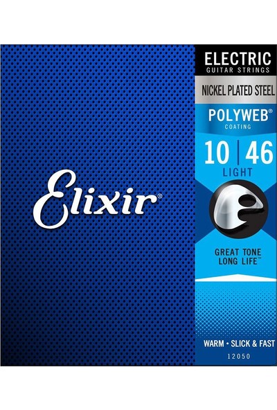 Elixir 10-46 Polyweb Light Elektro Gitar Teli 12050