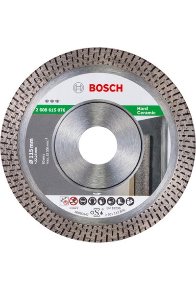 Bosch Profosyonel Seramik Kesici 115Mm (Hard) Bosch Profosyonel Seramik Kesici 115Mm (Hard)