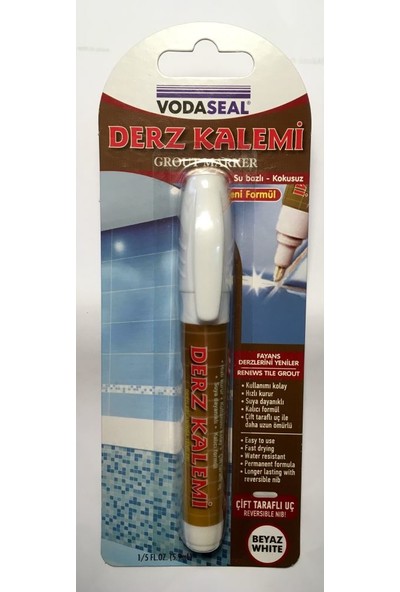 Vodaseal Tekli Derz Kalemi Beyaz Vodaseal Tekli Derz Kalemi Beyaz