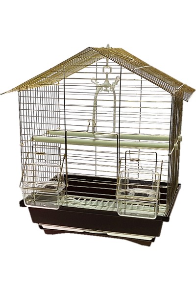 Best Cage BG101 Gold Muhabbet Kuşu Kafes Seti