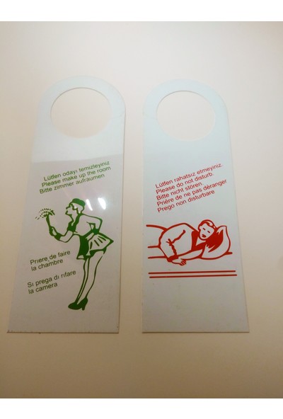 Bukisa Kapı Kolu Talimatı Pvc 5 Micron 50 Adet