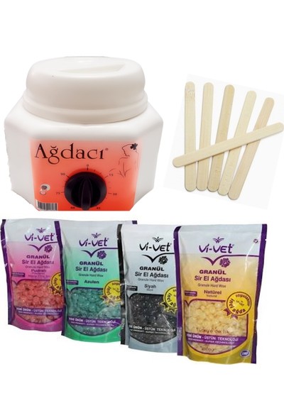 Vi-Vet- Vi-Vol Makineli Ağda Epilasyon Seti Vi-Vet- Vi-Vol Makineli Ağda Epilasyon Seti