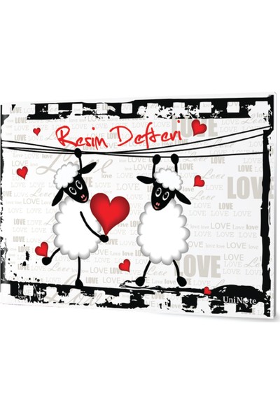 Uninote Resim Defteri Büyük 20 Yp. Uninote Resim Defteri Büyük 20 Yp.