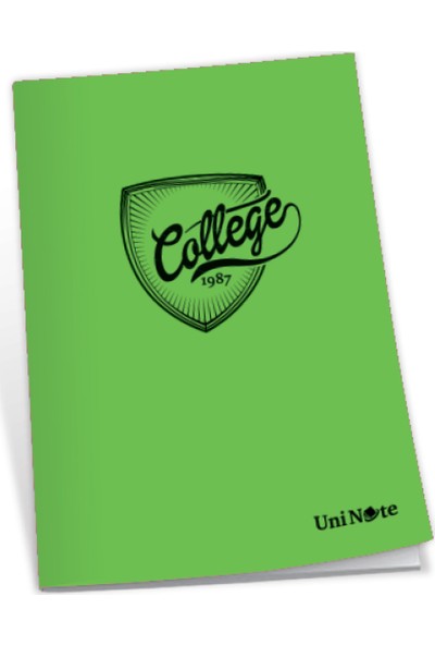Uninote College Dikişli Pp Kapak A4 40 Yp. Çizgili Uninote College Dikişli Pp Kapak A4 40 Yp. Çizgili
