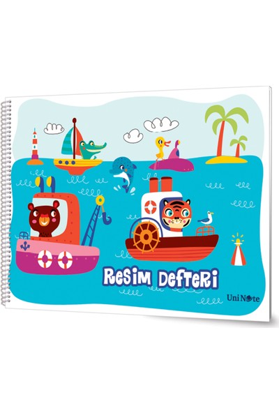Uninote Spiralli Resim Defteri 24*34 15 Yp. Uninote Spiralli Resim Defteri 24*34 15 Yp.
