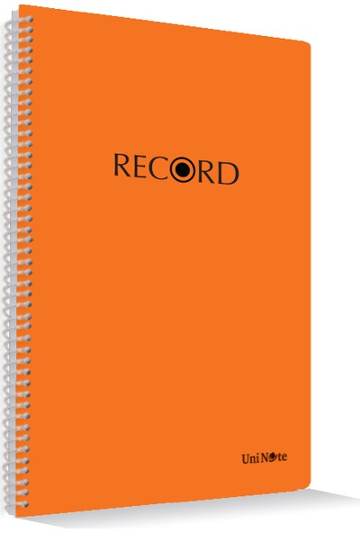Uninote Record Sp. Pp Kapak A4 120 Yp. Kareli Uninote Record Sp. Pp Kapak A4 120 Yp. Kareli