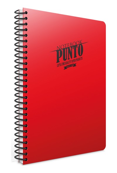 Gıpta Punto Spiralli Plastik Kapak Defter A4 80 Yp Çizgisiz Gıpta Punto Spiralli Plastik Kapak Defter A4 80 Yp Çizgisiz