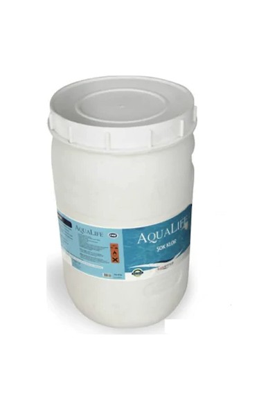 Aqualife Şok Toz Havuz Suyu Kloru %70 Lik 40Lt Aqualife Şok Toz Havuz Suyu Kloru %70 Lik 40Lt