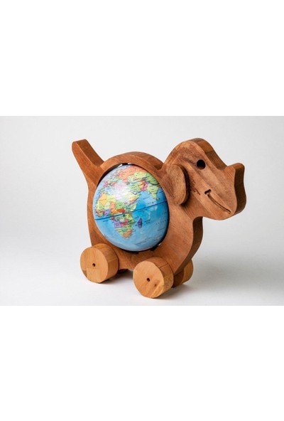 Gürbüz Yayınları Ahşap Köpek Küre