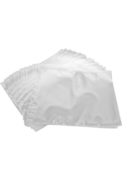 Mvln Gofrajlı Vakum Poşeti Gıda Vakum Paketleme Makinesi İçin Tırtıklı Poşet 100 Adet 18x23cm Mvln Gofrajlı Vakum Poşeti Gıda Vakum Paketleme Makinesi İçin Tırtıklı Poşet 100 Adet 18x23cm
