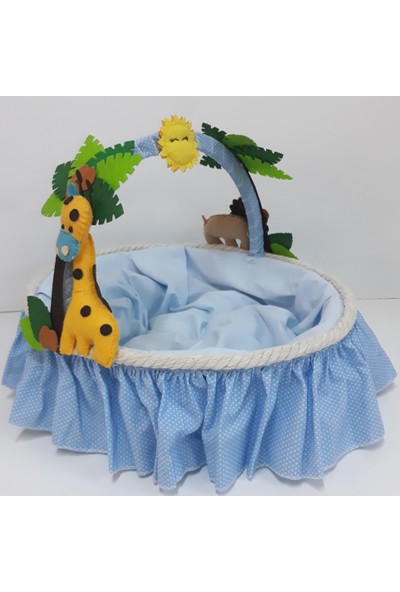 Baby Lüks Bebek Odası Şeker ve Hediye Sepeti ( Safari Serisi )