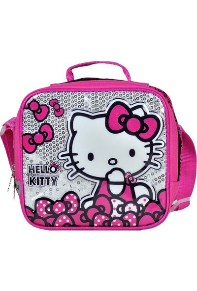 Hello Kitty Pullu Beslenme Çantası - 87531