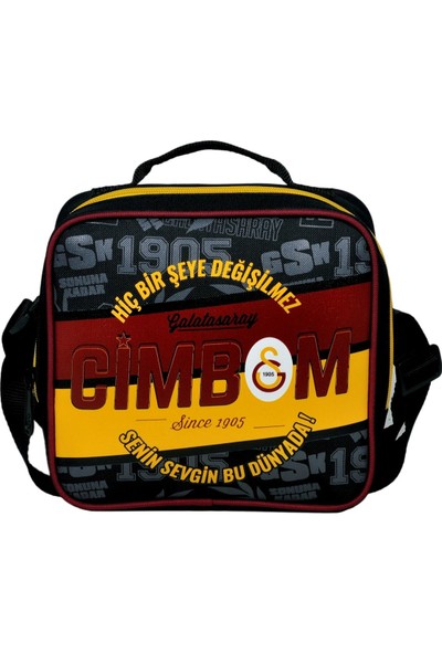 Galatasaray Cimbom Baslısı Sarı Kırmızı Beslenme Çantası - 96219 Galatasaray Cimbom Baslısı Sarı Kırmızı Beslenme Çantası - 96219
