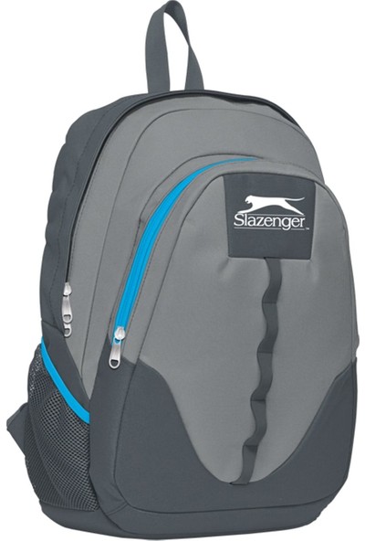Slazenger 19361 - İki Bölmeli Güme/Gri Sırt Çantası