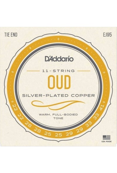 D'Addario J95 Ud Teli