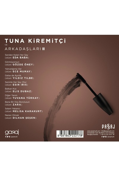 Tuna Kiremitçi ve Arkadaşları 2 (CD)