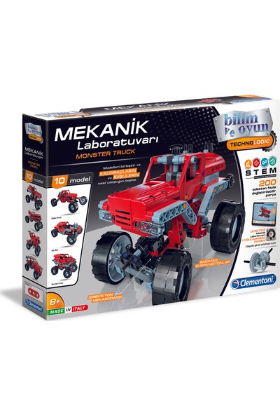 Clementoni Mekanik Laboratuvarı Canavar Kamyonlar