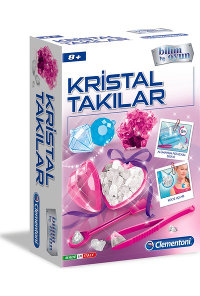 Clementoni Bilim Ve Oyun Kristal Takılar Clementoni Bilim Ve Oyun Kristal Takılar