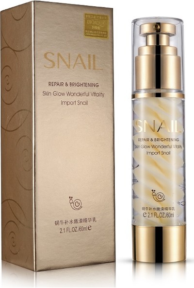 Bioaqua 2in1 Salyangoz Özü Kolajen Serum+Krem Gençlik İksiri 60 ml Bioaqua 2in1 Salyangoz Özü Kolajen Serum+Krem Gençlik İksiri 60 ml