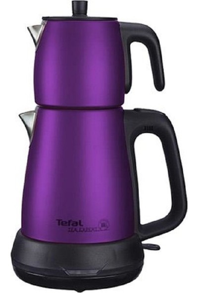 Tefal Tea Expert Çelik Demlik Çay Makinesi Mor