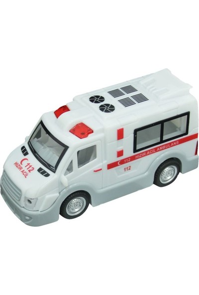 Birlik Oyuncak Sürtmeli Ambulans
