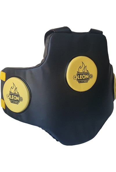 Leon Kick Boks Ve Muay Thai Gövde Koruyucu Body Protector Sarı Byl6202