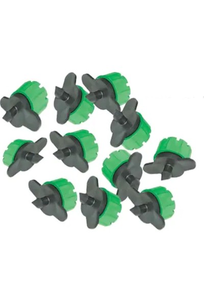 Senkron Damla Sulama Damlatıcı Yeşil Meme 0-100 L/S (250'Lı Paket) Senkron Damla Sulama Damlatıcı Yeşil Meme 0-100 L/S (250'Lı Paket)