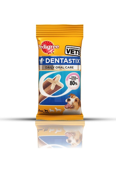 Pedigree Dentastix Küçük Boy Köpek Ödülü 7'li 110 Gr x 10 Adet