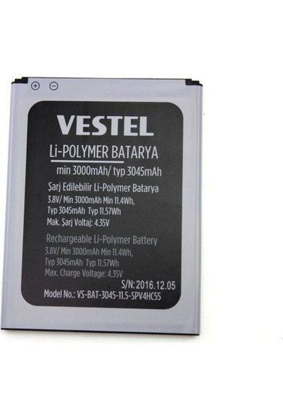 Vestel Venüs V3 5580 Batarya Pil