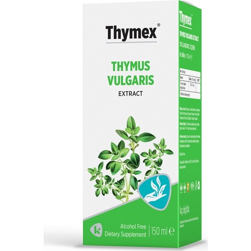 Thymex Kekik Ekstresi İçeren Bitkisel Şurup 150ml Fiyatı