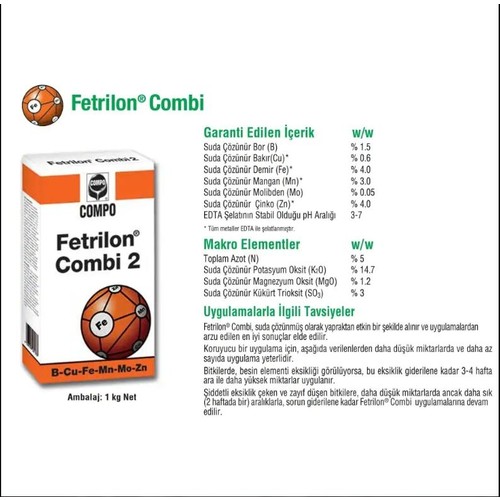 Compo Fetrilon Combi 2 1 kg Fiyatı - Taksit Seçenekleri