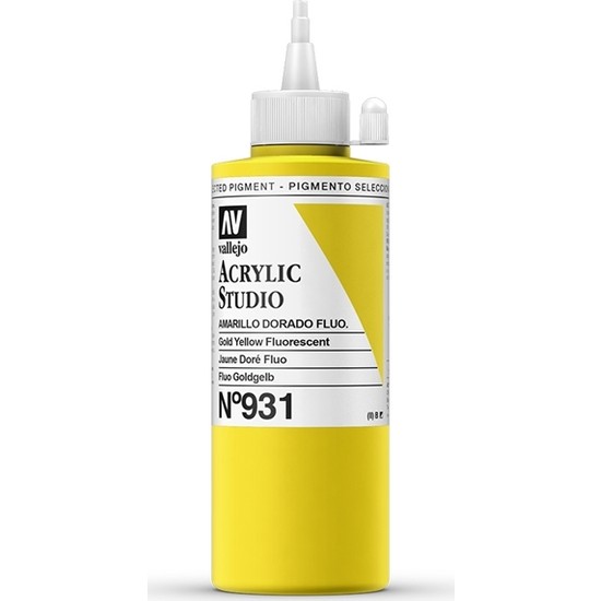 Vallejo Studıo Akrilik Boya 200Ml S2 931 Gold Yellow Fl. Fiyatı